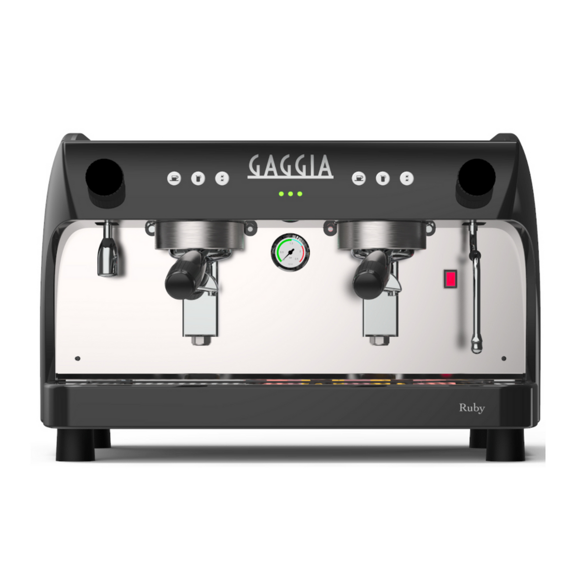 Cafetera profesional Ruby 2 grupos con conexión hídrica - Gaggia - Café ...